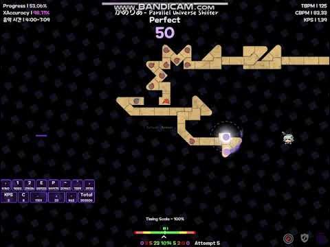 [Adofai] かめりあ - Parallel Universe Shifter (P13) Clear! - YouTube