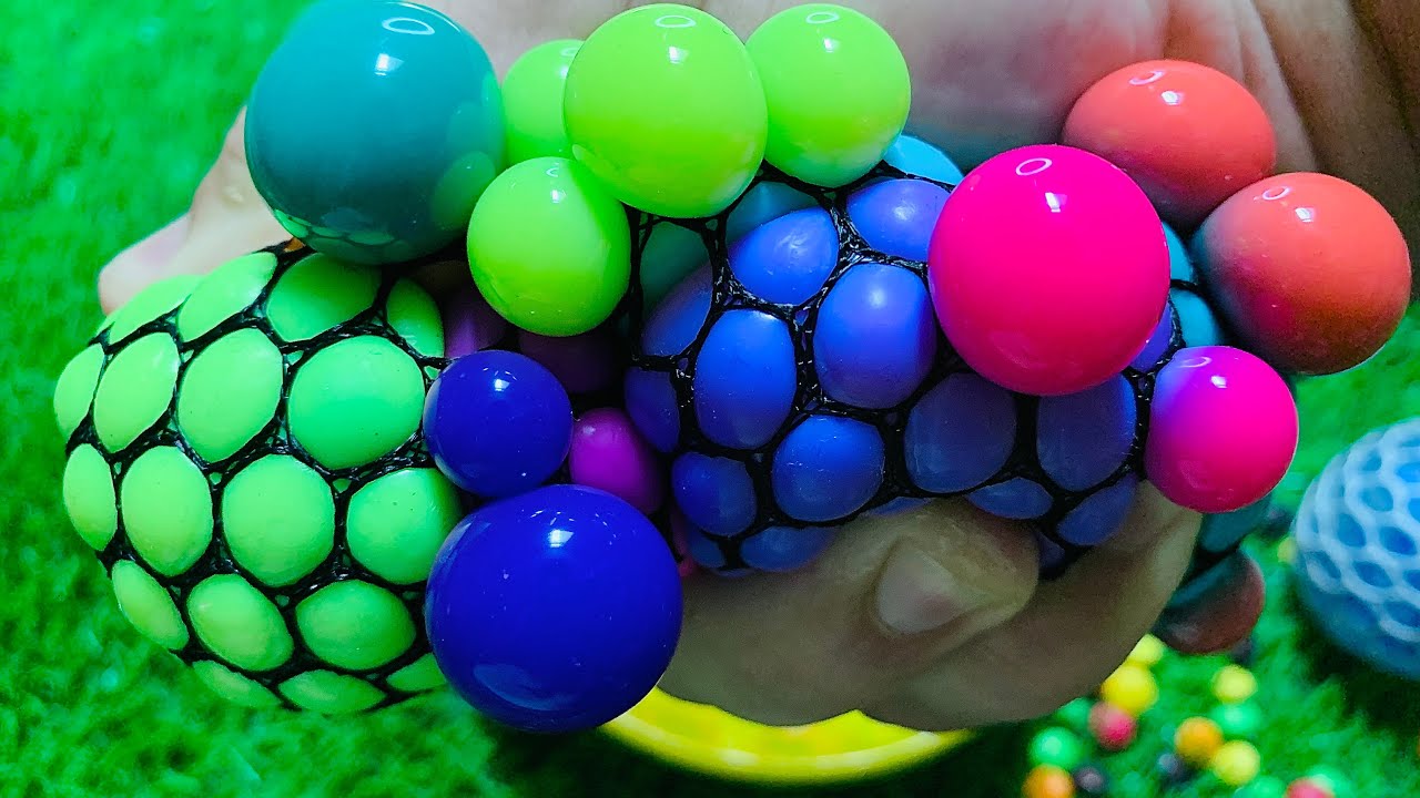 ASMR Satisfying Squishy Balls | Relaxing Sounds to Calm Your Mind ...