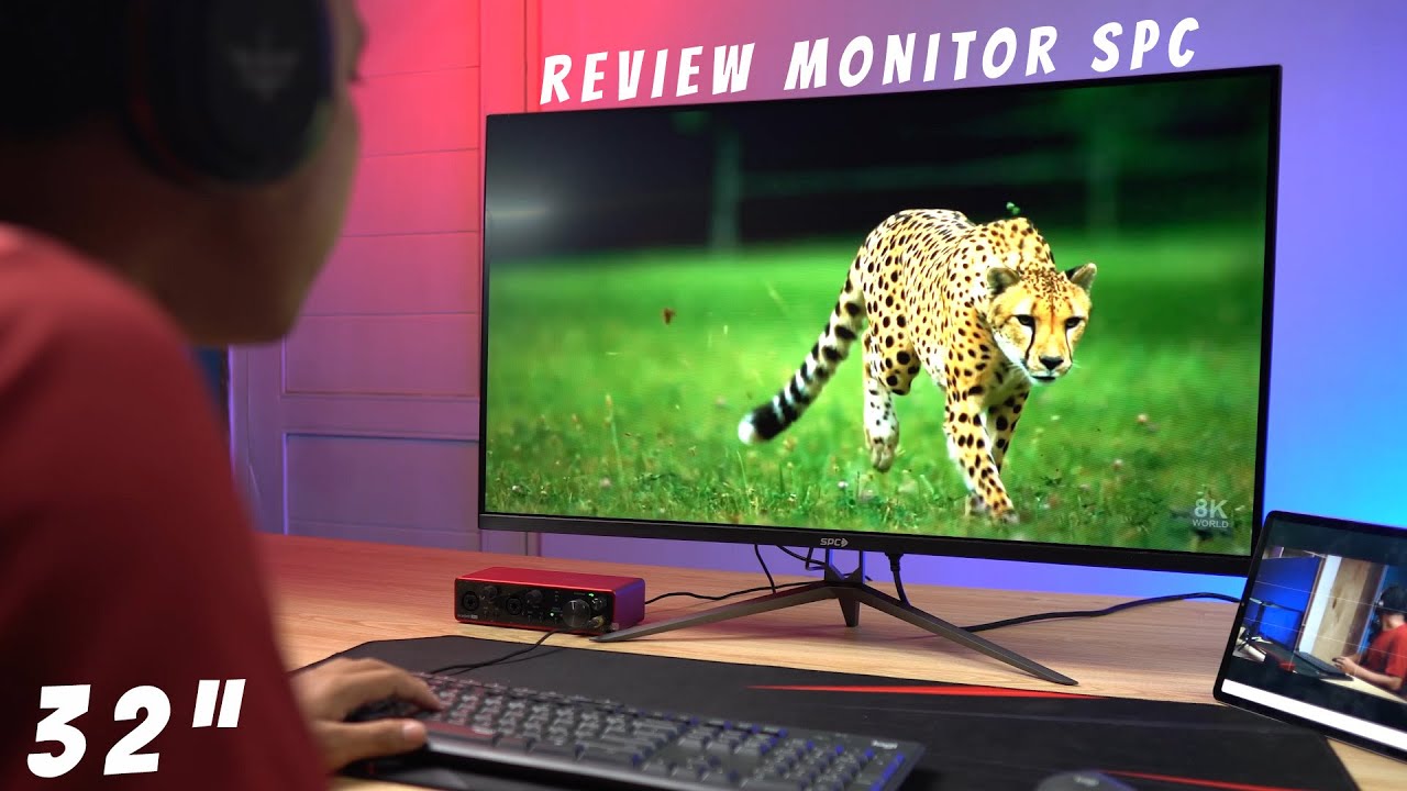 Review Monitor 32 Inch SPC LED PRO SM CURVE FULL HD Gaming Monitor 32 ...