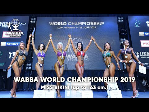 WABBA WORLD CHAMPIONSHIP 2019 - MISS BIKINI (up to 163 cm.)