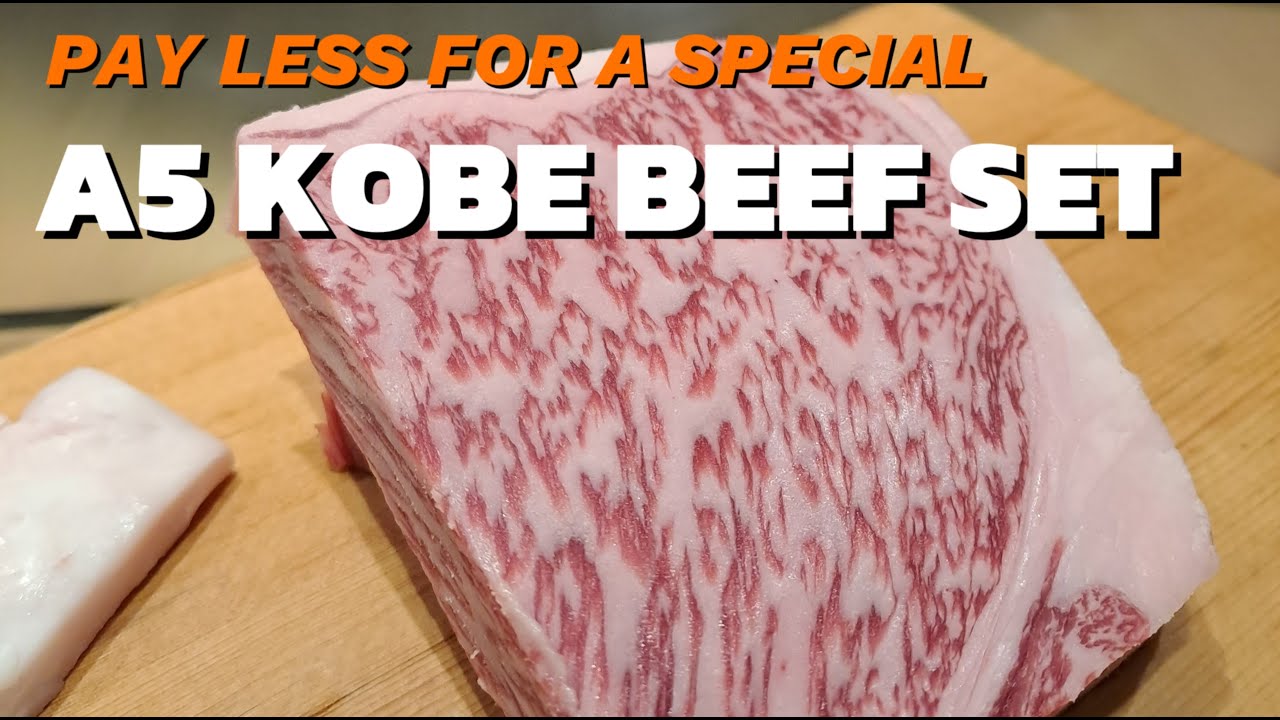 A5 KOBE BEEF HACK | Special Set Course Meal for an Affordable Price! # ...
