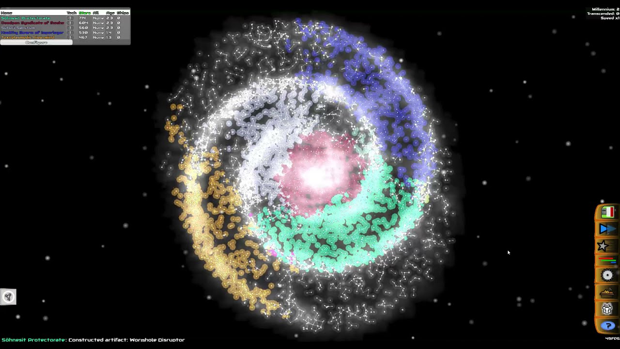 Galimulator - Wandering Stars! - Proof of concept - YouTube