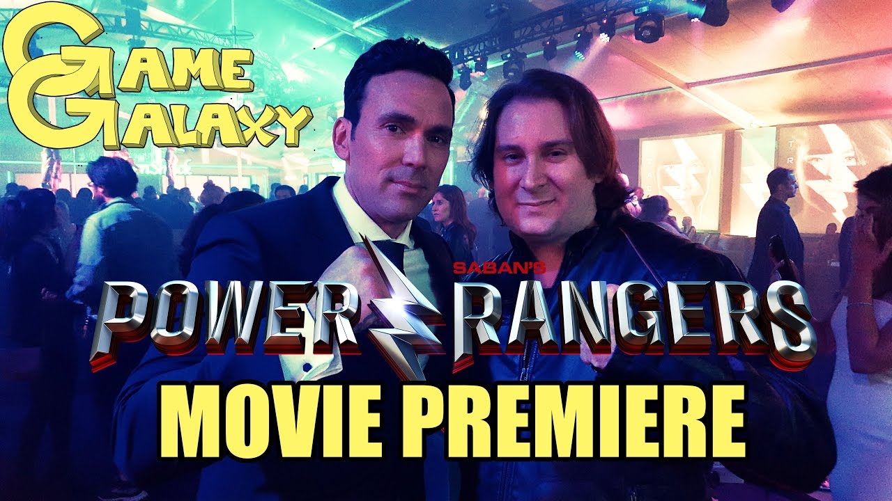 POWER RANGERS MOVIE PREMIERE - Game Galaxy - YouTube