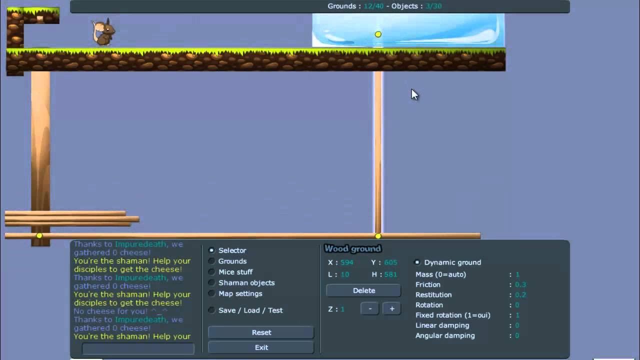 Transformice: Map Editor Tutorial - Part 4 (Invisible triggers) - YouTube