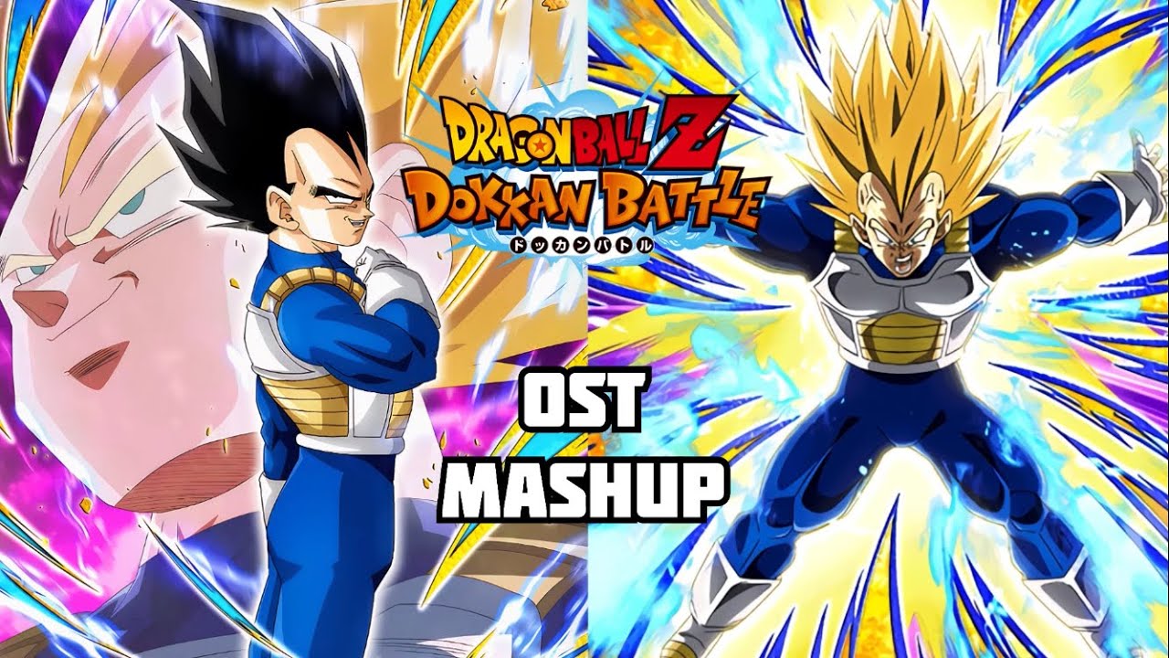 TEQ Vegeta + STR Super Vegeta [OST MASHUP] - DBZ Dokkan Battle - YouTube