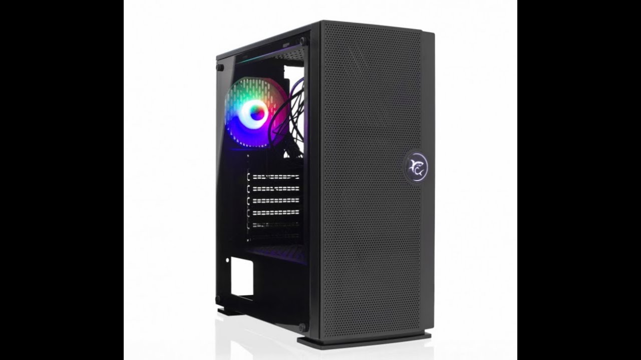 White Shark PC CASE GCC-2103 PANZER Unboxing /1xFan RGB, with small ...