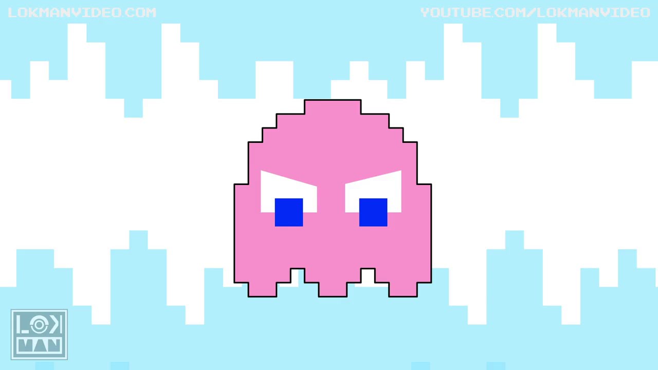Pacman Ghosts Pinky