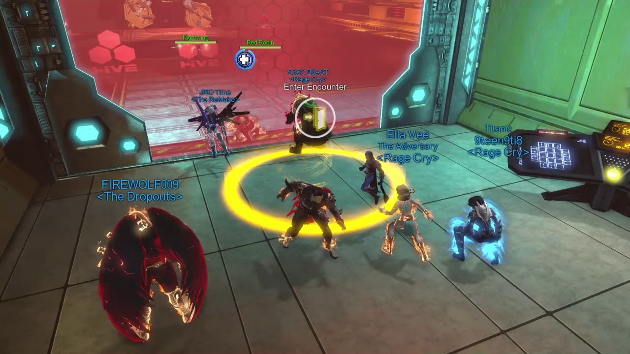 DCUO The Machine Elite Fire Solo Tank - YouTube