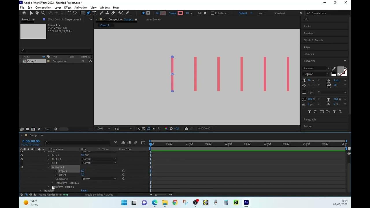 After Effects repeater rotation problem . Do you have a solution ...