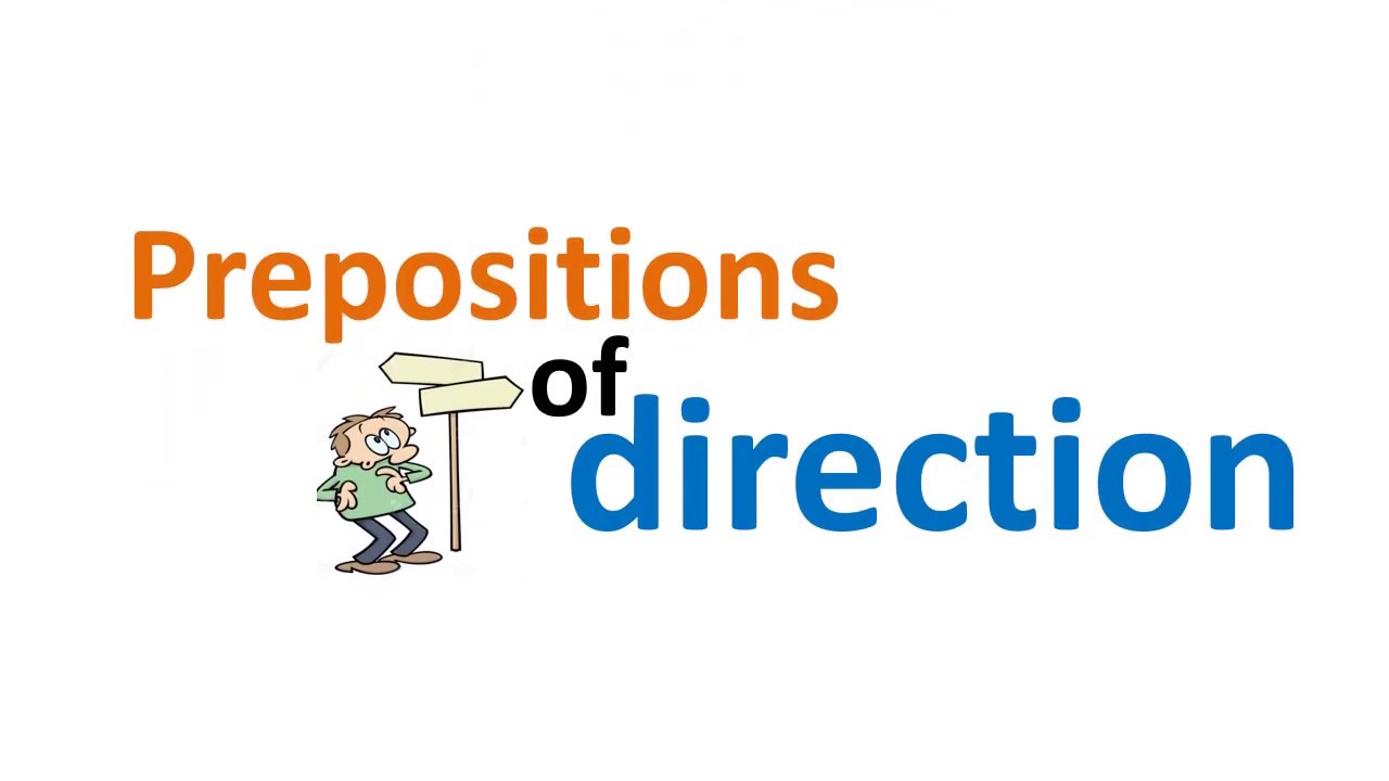 Prepositions of direction