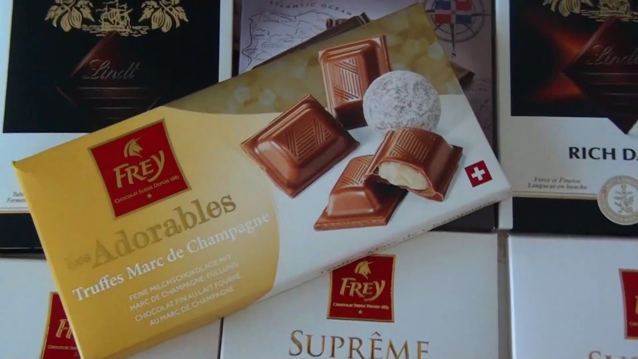 Some Lot's of Candies - Frey Milk Chocolate - YouTube