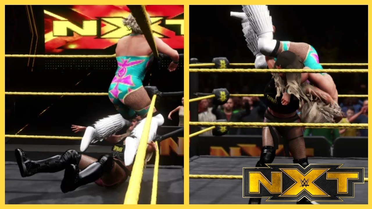 WWE 2K20|NXT TAYA VALKYRIE VS TAYNARA CONTI N.1 CONTENDER FOR THE NXT ...