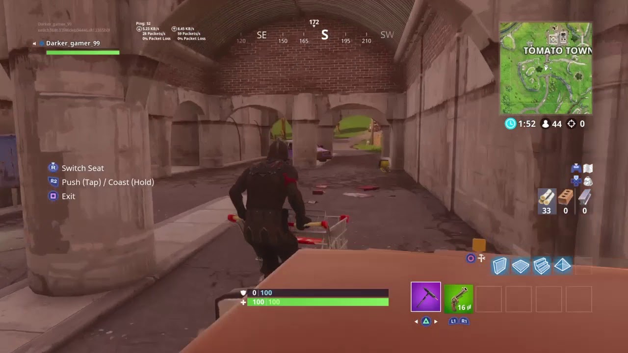 Fortnite Battle Royale some shopping trolley locations - YouTube