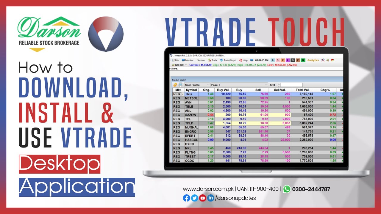 How to Download, Install and Use Vtrade Desktop Application? | Darson ...