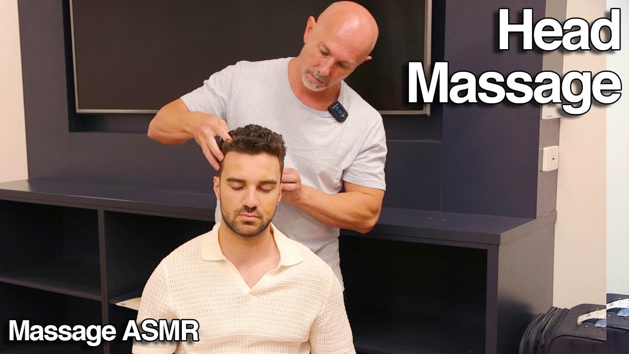 ASMR Meet Up - 3 - Head Massage with Dmitri - YouTube