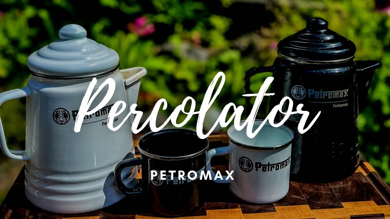 Petromax Camping Fire Percolator - Hunter Gatherer Cooking HGC - YouTube