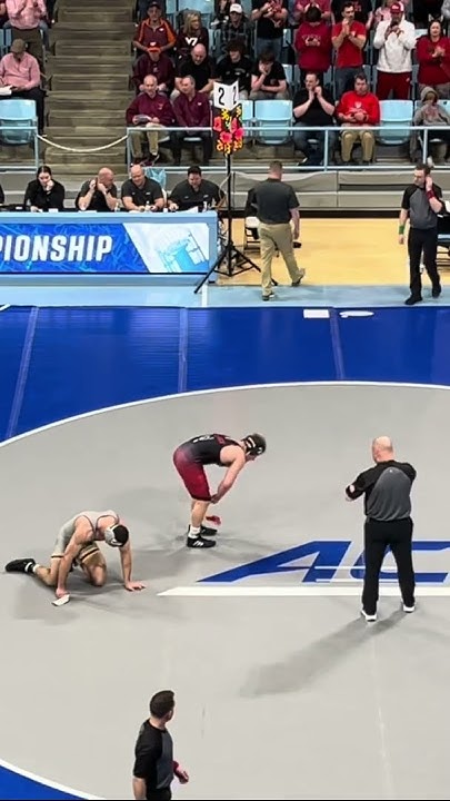 #1 SEED TRENT HIDLAY WINS BY 19-4 TECHNICAL FALL IN THE ACC WRESTLING TOURNAMENT I March 10 ...