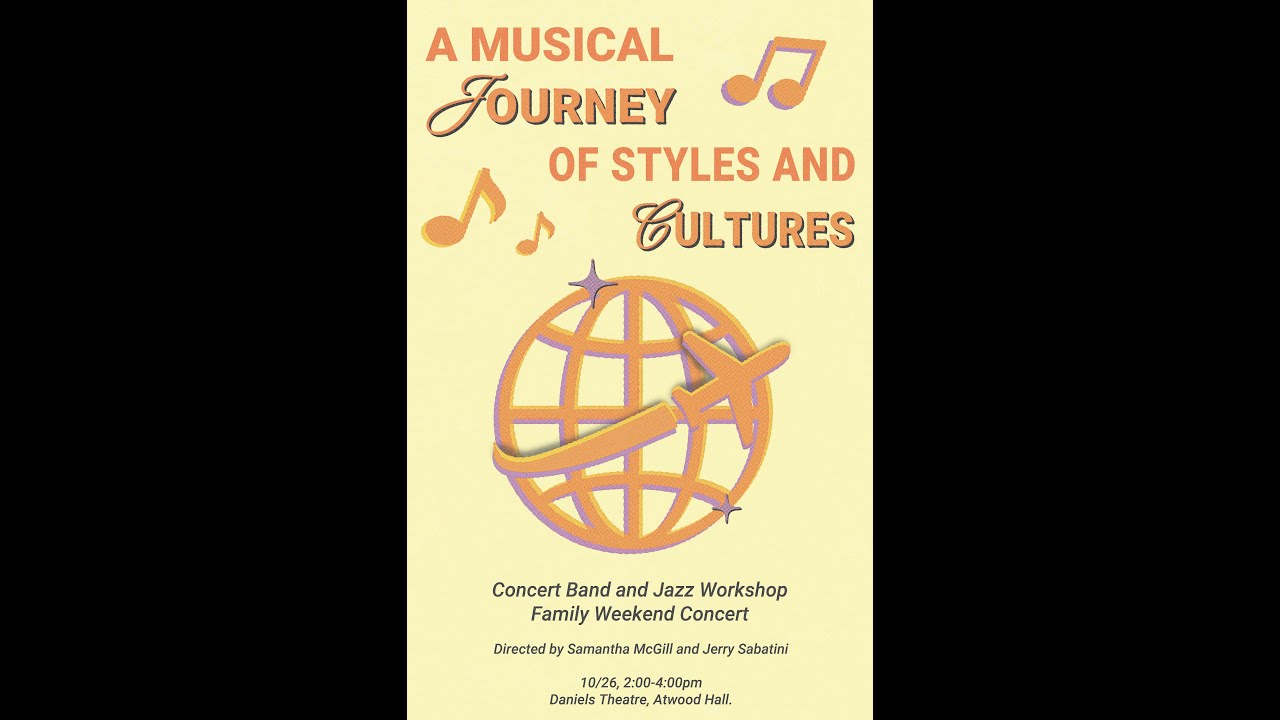 Saturday, October 26th: Concert Band and Jazz Workshop Family Weekend ...