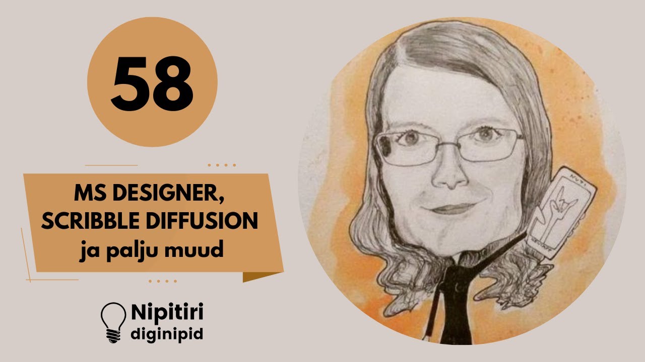 Diginippide stream nr 5️⃣8️⃣ - Microsoft Designer, Scribble Diffusion ...