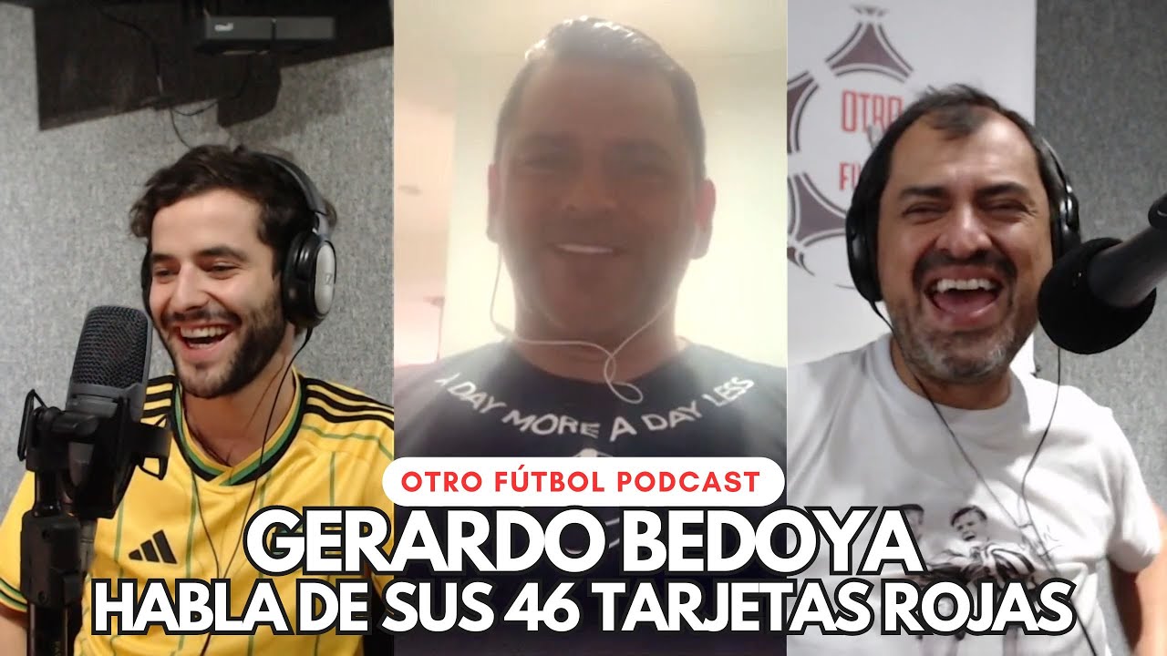 Gerardo Bedoya habla de sus 46 tarjetas rojas - YouTube