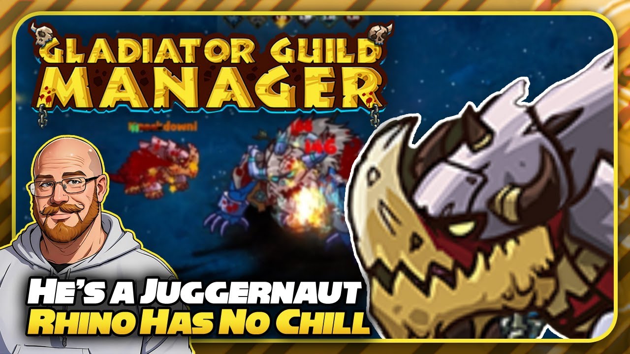 NOTHING Gets Past the Rhino!! | Gladiator Guild Manager | 05 - YouTube