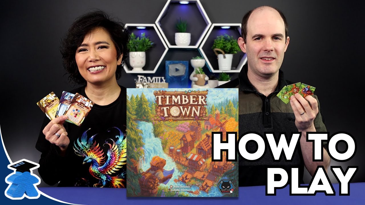 Timber Town - How to Play. Complete, Clear, Concise Board Game Tutorial ...