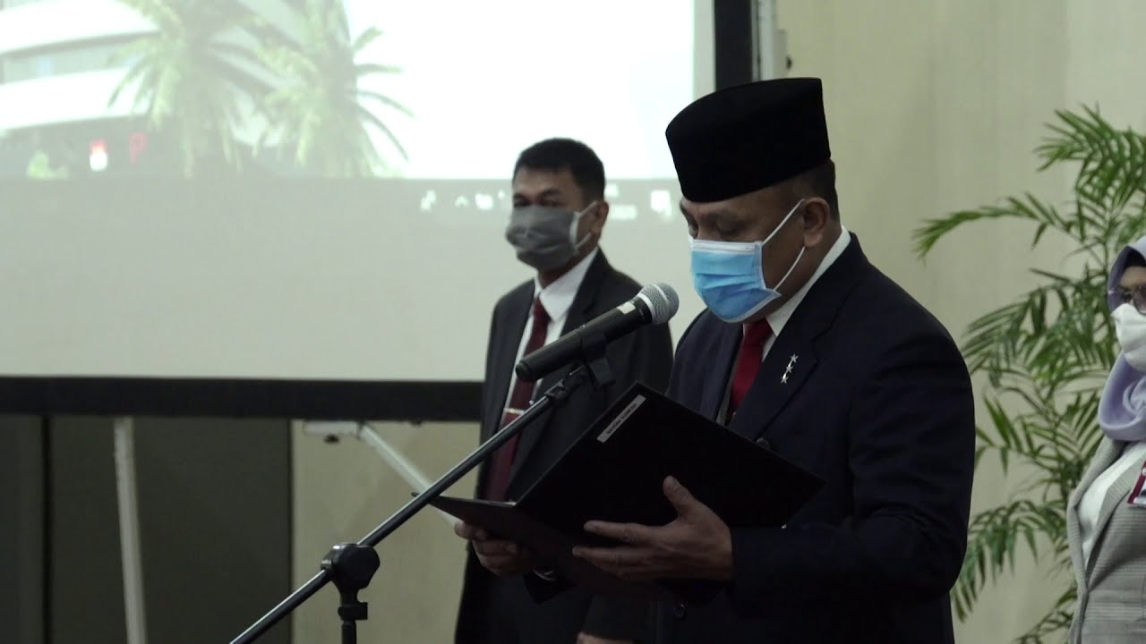PELANTIKAN PEJABAT ESELON 1 DAN 2 DI LINGKUNGAN KOMISI PEMBERANTASAN ...