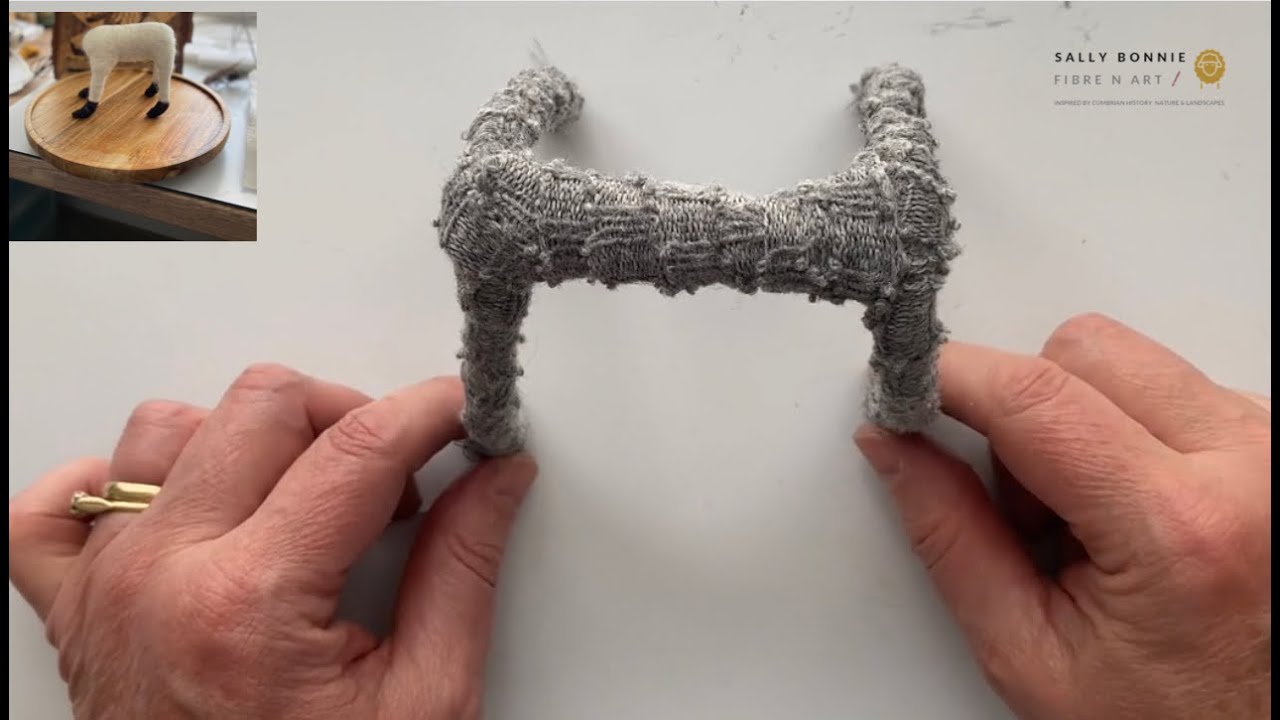 Wire Armatures Easy Hack -SAVING WOOL AND SLIPPAGE! Herdy Sheep ...