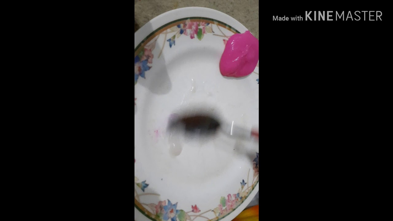 Dasar2 pembuatan slime😅😅 - YouTube