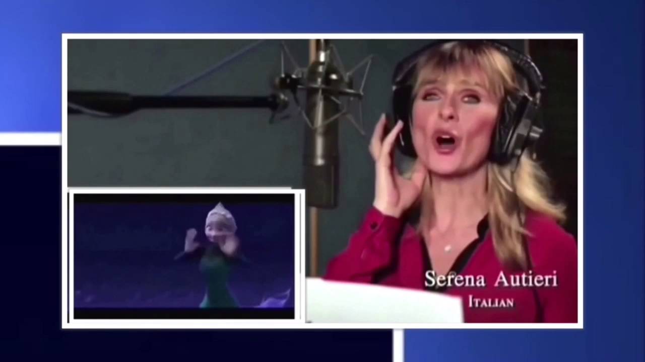 Let it go- Behind the Mic-in 37 languages - YouTube