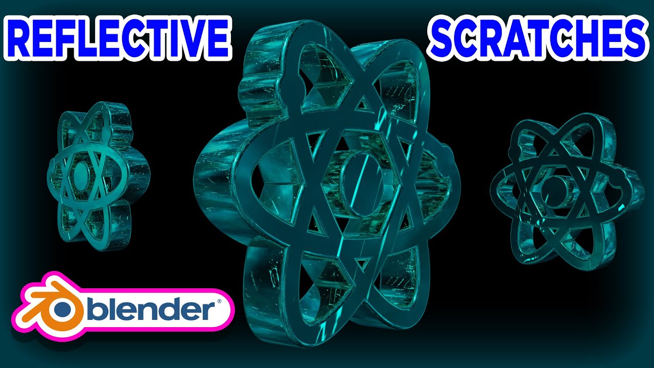 How To Create Reflective Scratches In Blender (Beginner Friendly) - YouTube