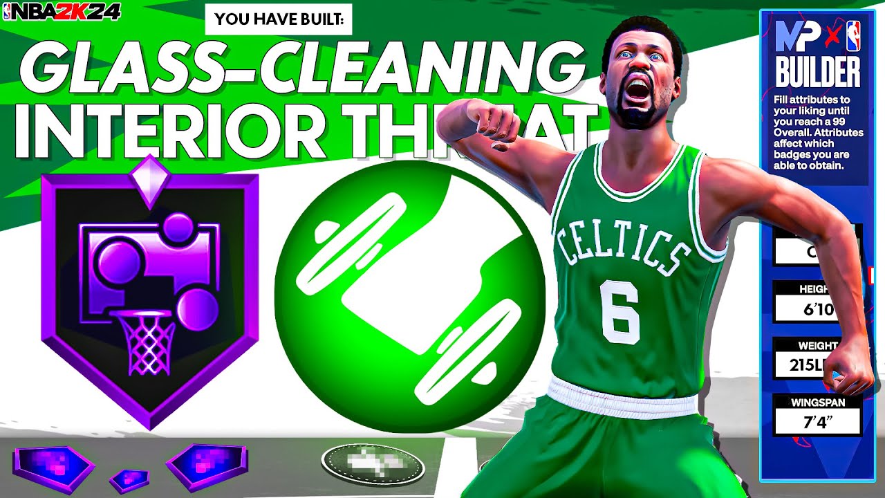 Creating the Ultimate Glass-Cleaning Interior Threat Build in NBA 2K24 ...