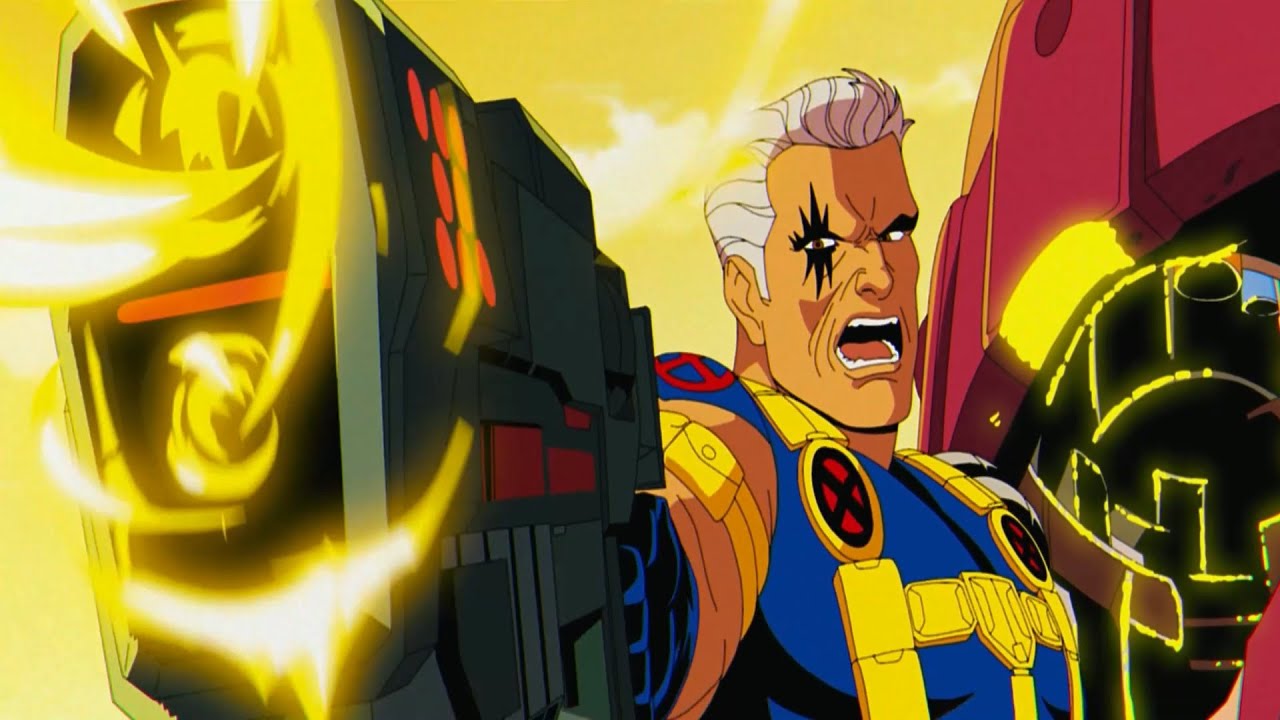 Cable action scenes from the cartoons Compilation(1992-2024) - YouTube