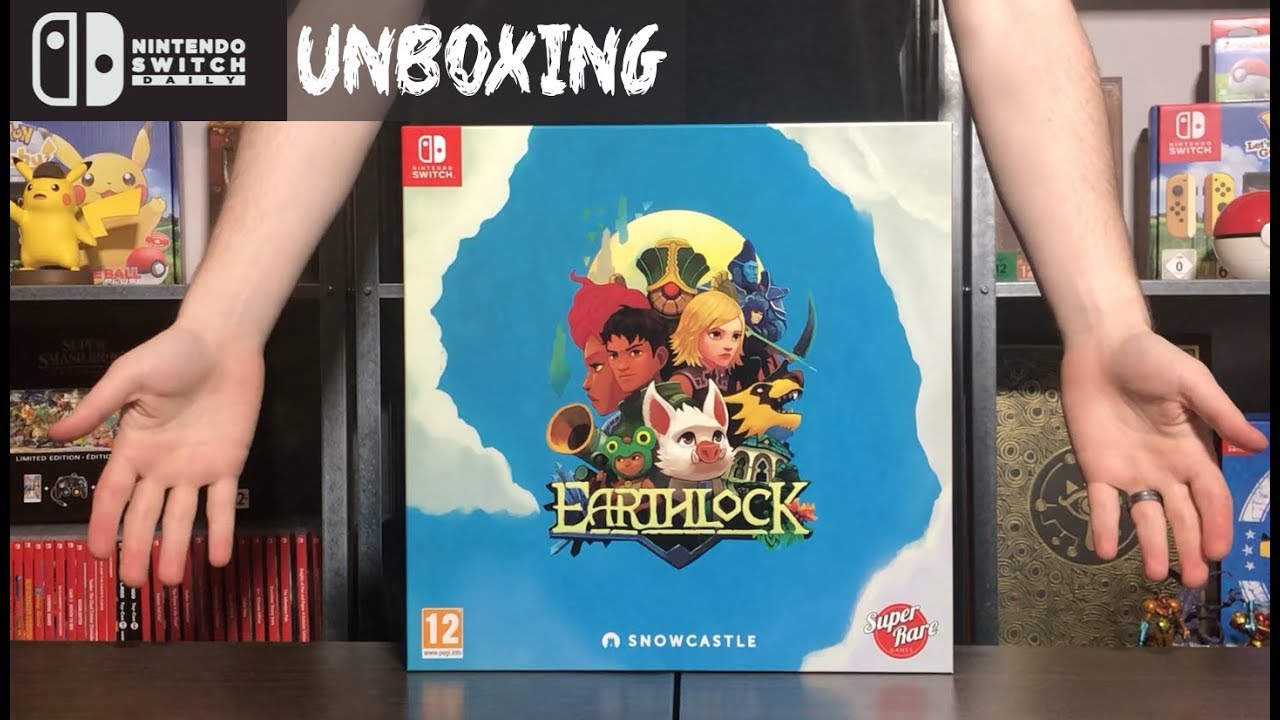 Unboxing Earthlock Collectors Edition | Super Rare Games | Nintendo ...