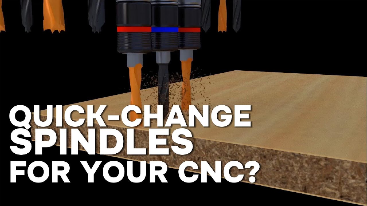 Quick-Change Spindle Boring Blocks | HOMAG CNC Technology - YouTube