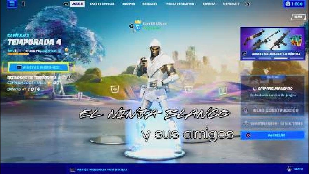 El ninja blanco y sus amigos - YouTube