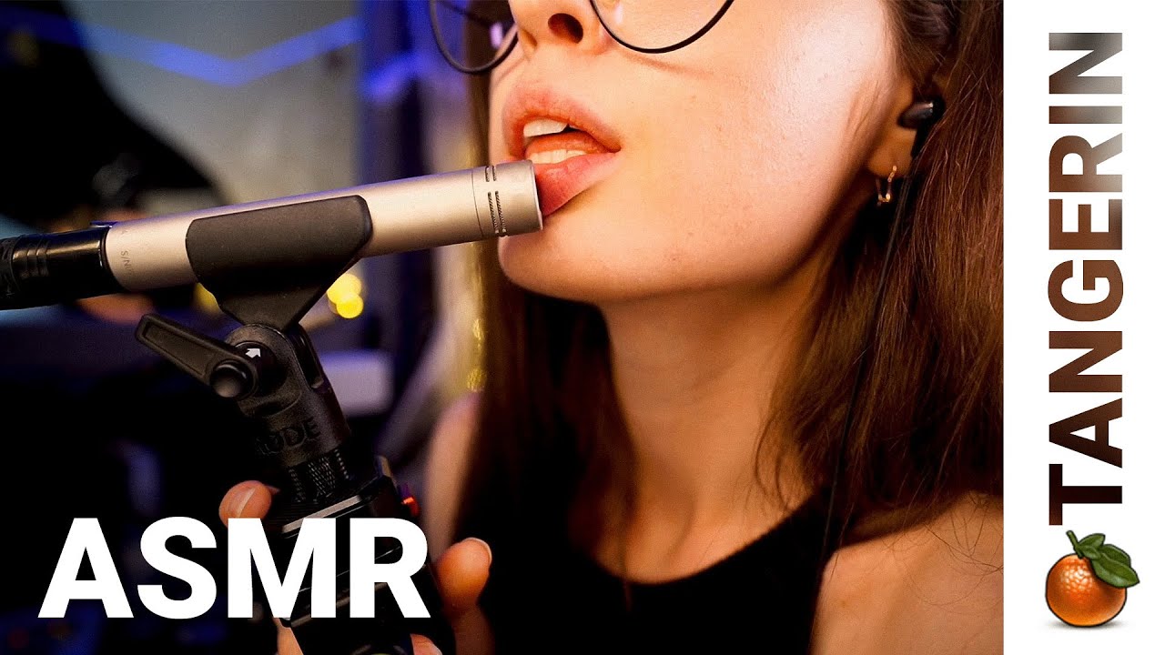 ASMR Kisses / Blowing / Scratching & Inaudible Whispering | Tangerin ...