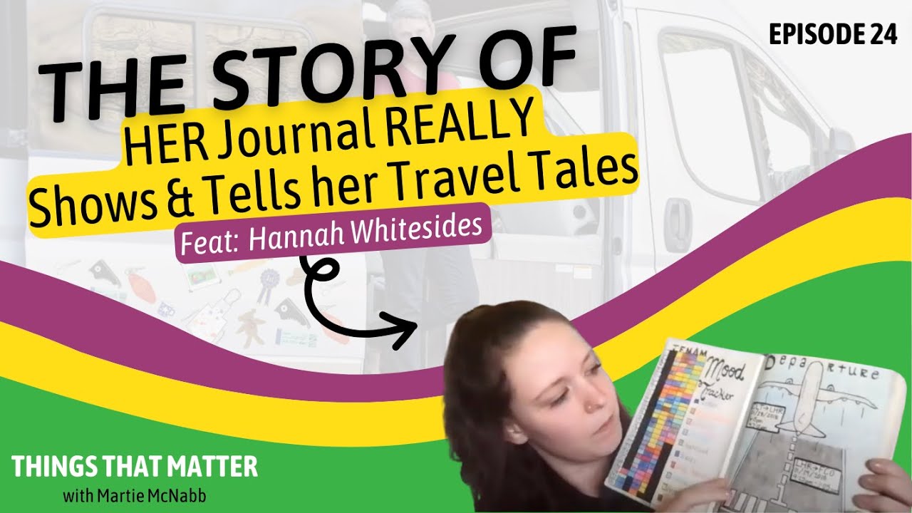 HER journal REALLY shows & tells her travel tales featuring Hannah ...
