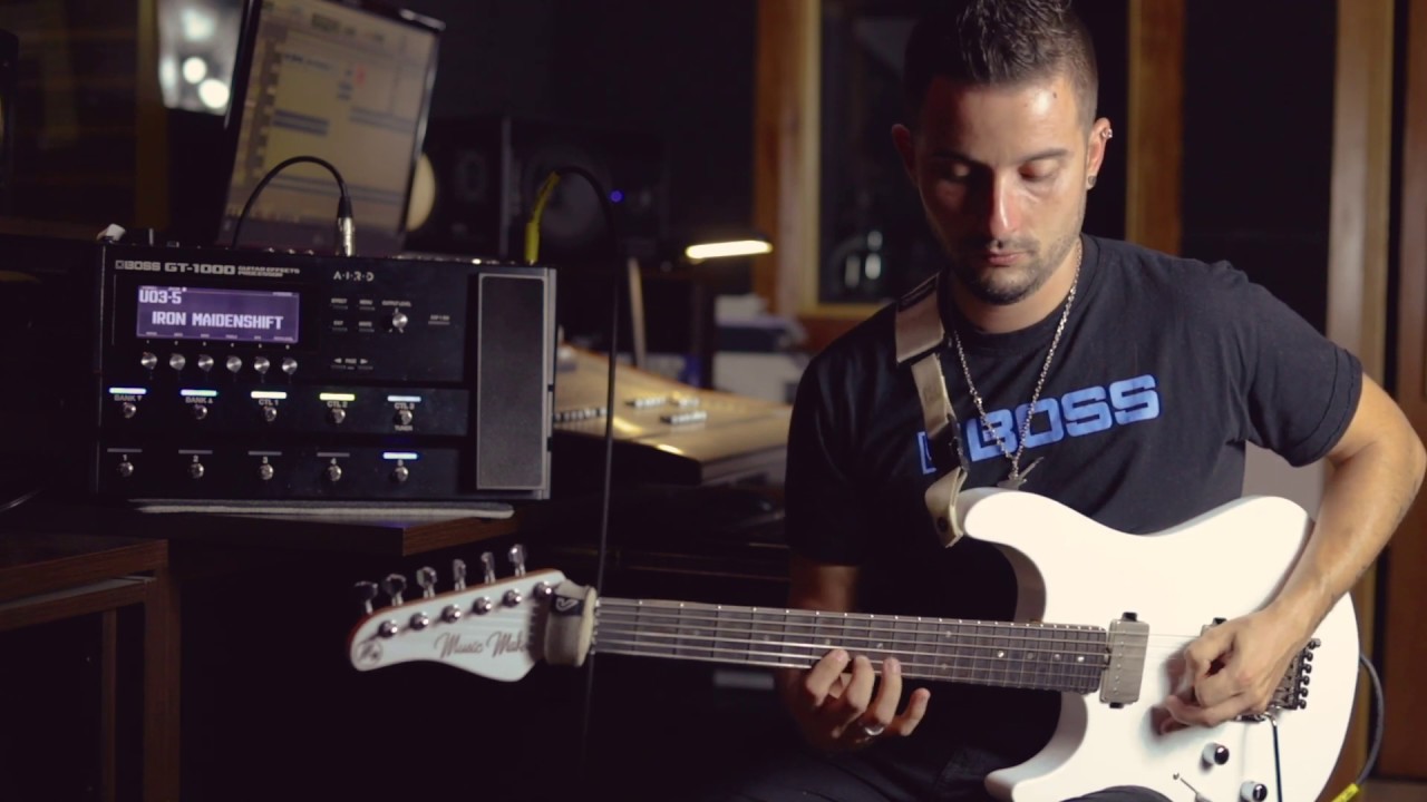 ERIC PAULUSSI BOSS GT-1000 LINE RECORD AND HARMONIST - YouTube