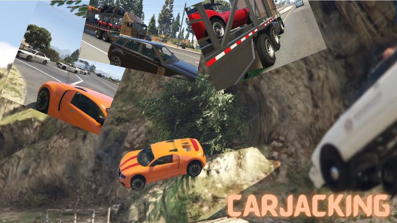 GTA 5 : CARJACKING - YouTube