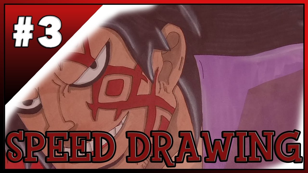 Speed Drawing : Monkey D. Dragon ! - YouTube