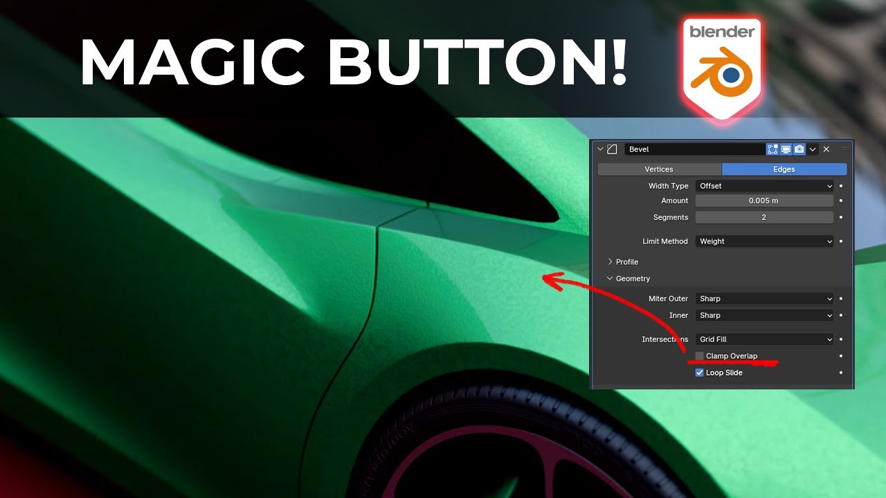 BEVEL PROBLEM SOLVED! - Easy and Fast Solution for Too Sharp Edges ...