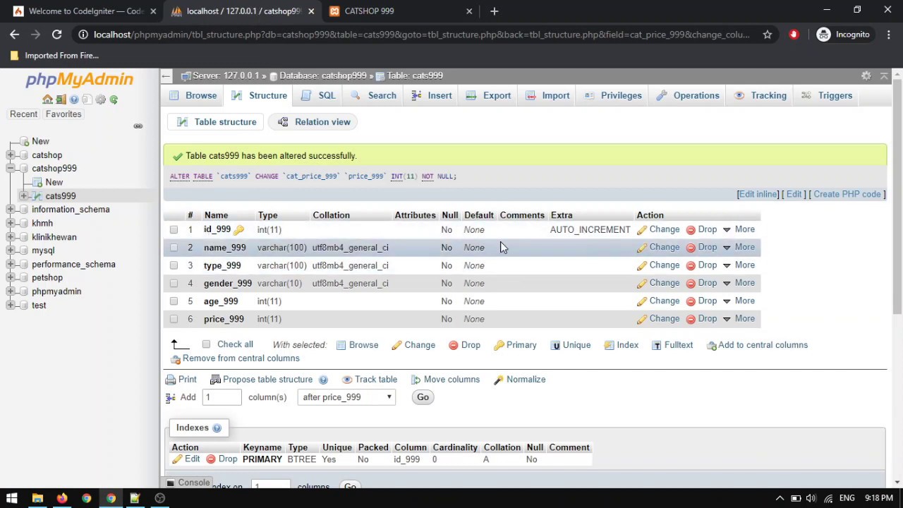 Materi Code Igniter Part 3 Crud Dengan Mysql Create Youtube