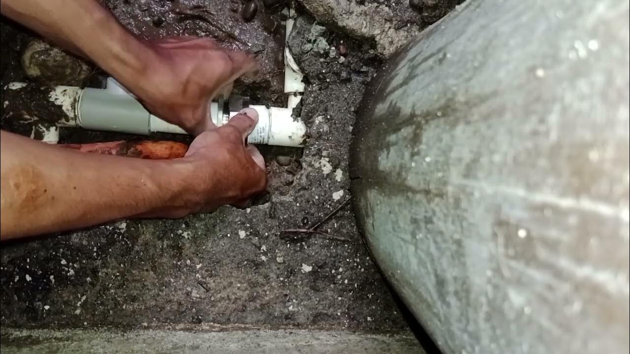 Paano mag repair ng leak? Ang gamit na tubo ay PPR PIPE - YouTube