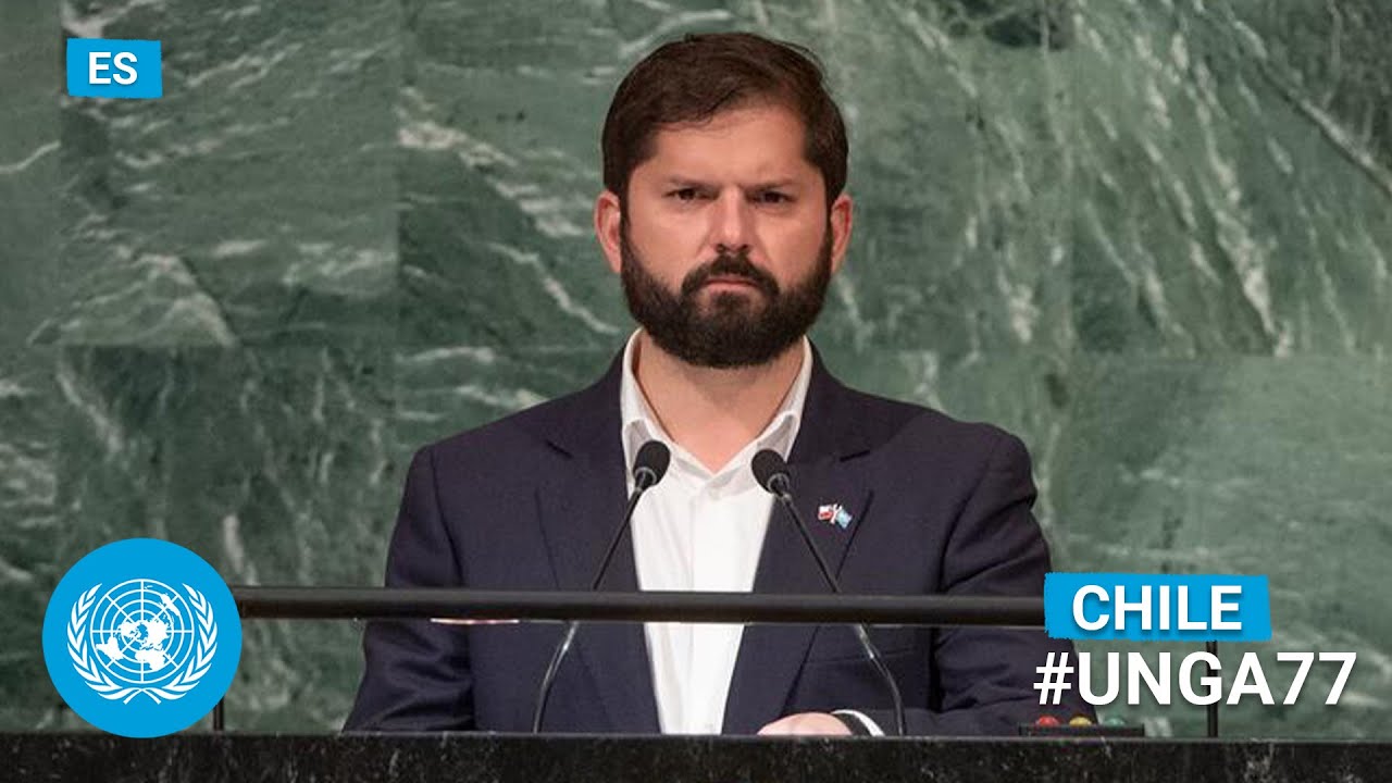 (Español) 🇨🇱 Chile - President Addresses United Nations General Debate ...