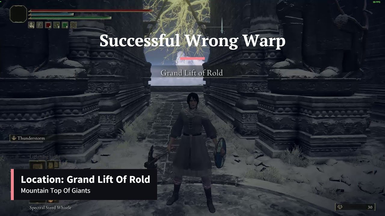 Elden Ring - Maidenless Run Through Pt.3 - Mountain Top of Giants - Wrong Warp (Unpatched - 1.09 ...