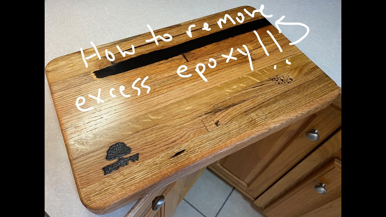 How to Remove Excess Epoxy!! - YouTube