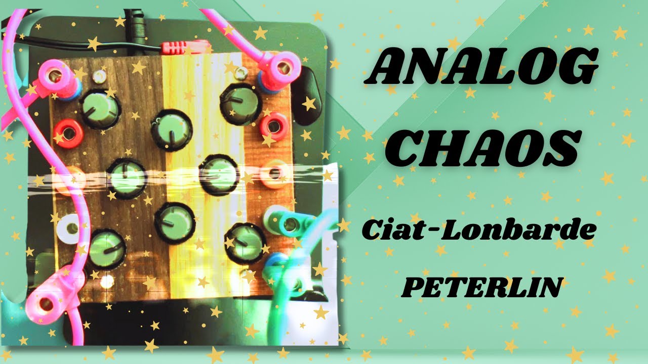 20-Minute Improv With The Ciat Lonbarde Peterlin Analog Chaos Synth - [NoTalking] - YouTube