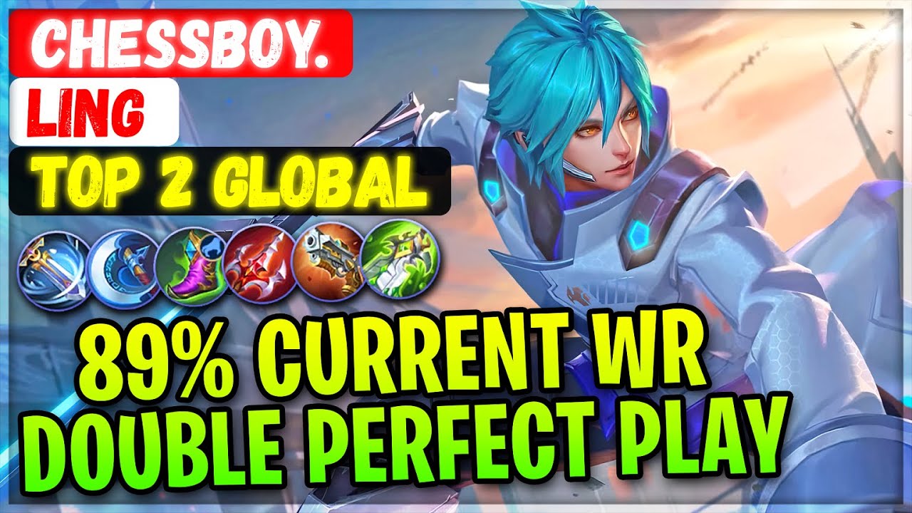 89% Current Win Rate Ling Double Perfect Gameplay [ Top 2 Global Ling ...