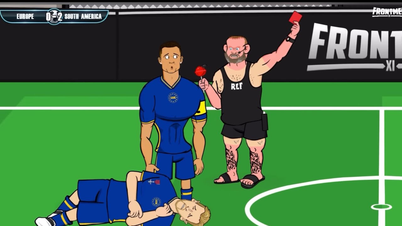 Rooney gives me RED CARD!! - 442oons - YouTube